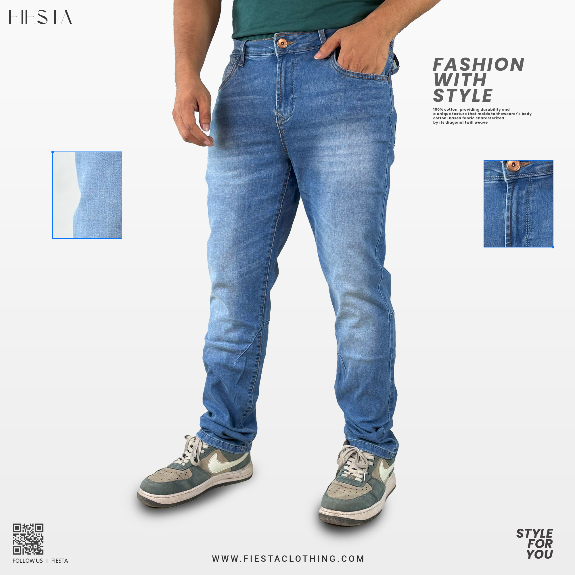 SF Jeans Denim Pant – Eleven Clothing